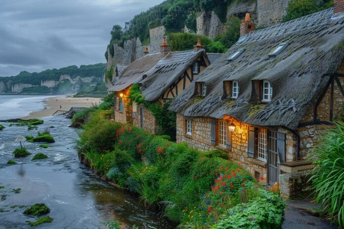 Voici Veules-les-Roses, un village normand idyllique élu le plus beau ...